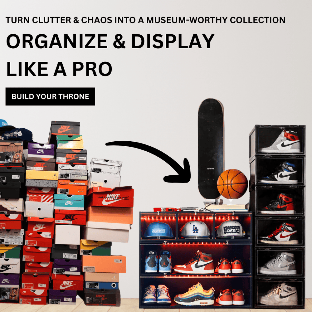 Sneaker Storage: Organize Your Shoe Collection with Premium Solutions ...